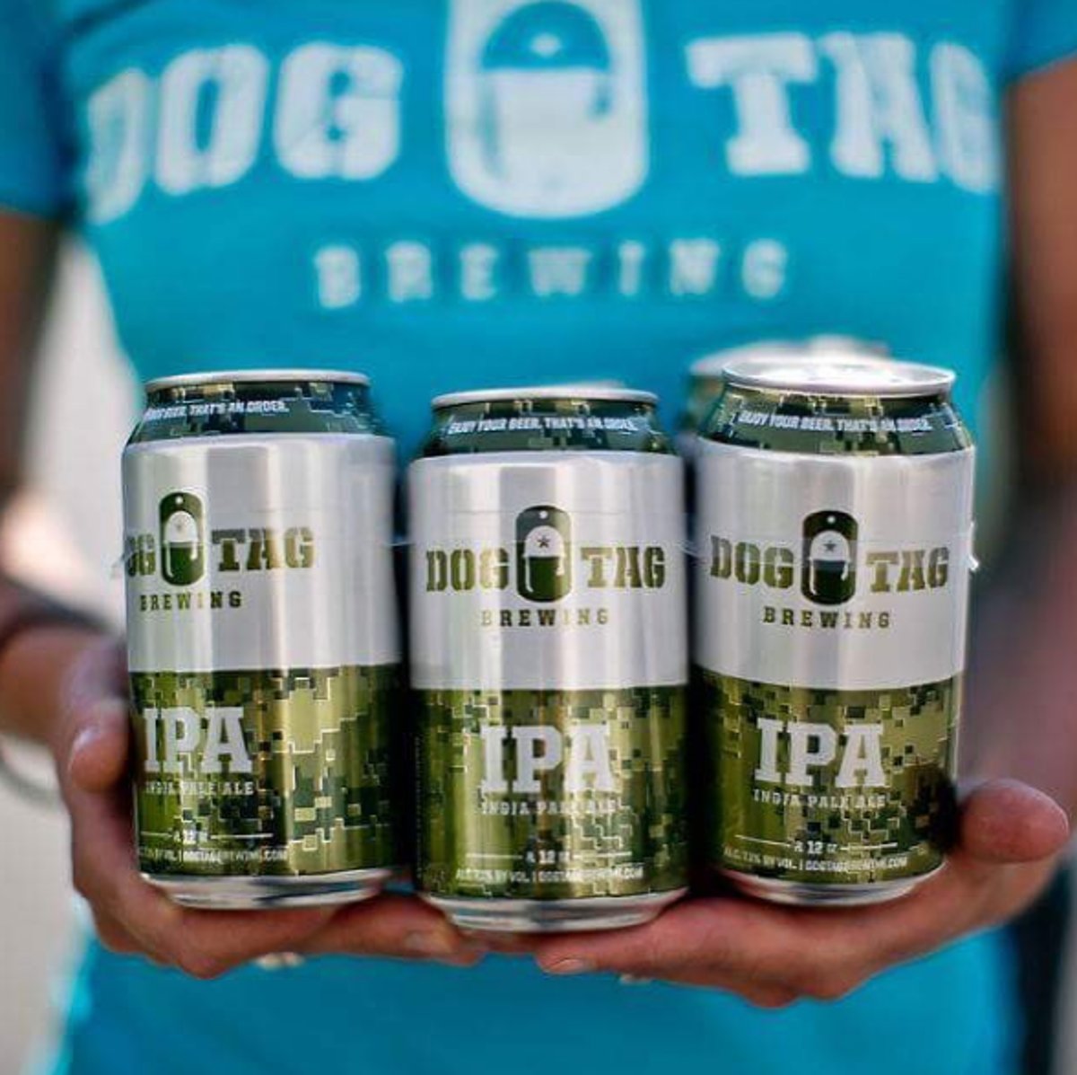 How Dog Tag Brewing Is Using Beer Cans to Honor Veterans
