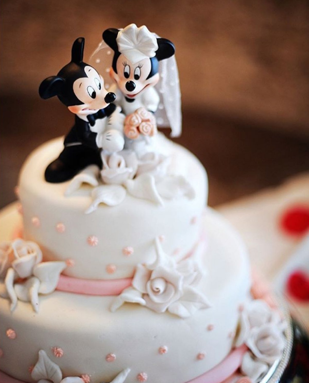 disney theme wedding cake