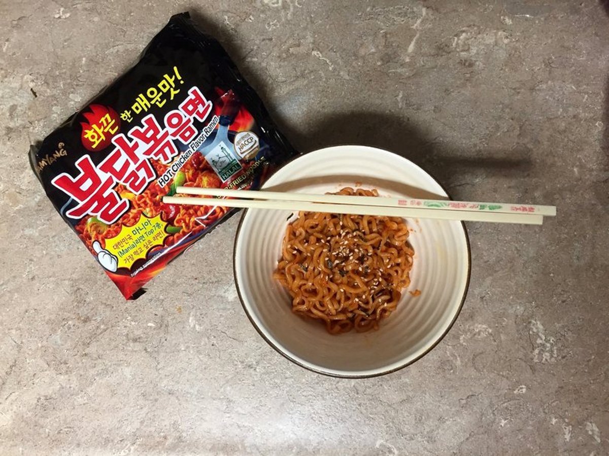 We Tried the Fire Noodle Challenge and This Is What Happened