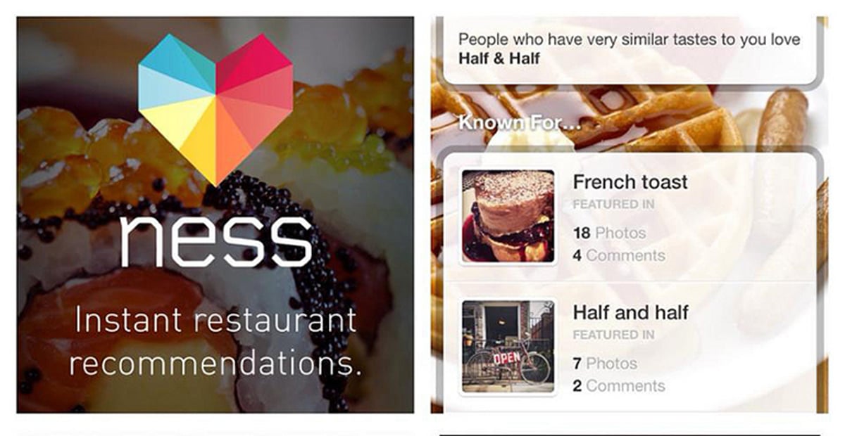 Ness: The App That Knows Your Taste