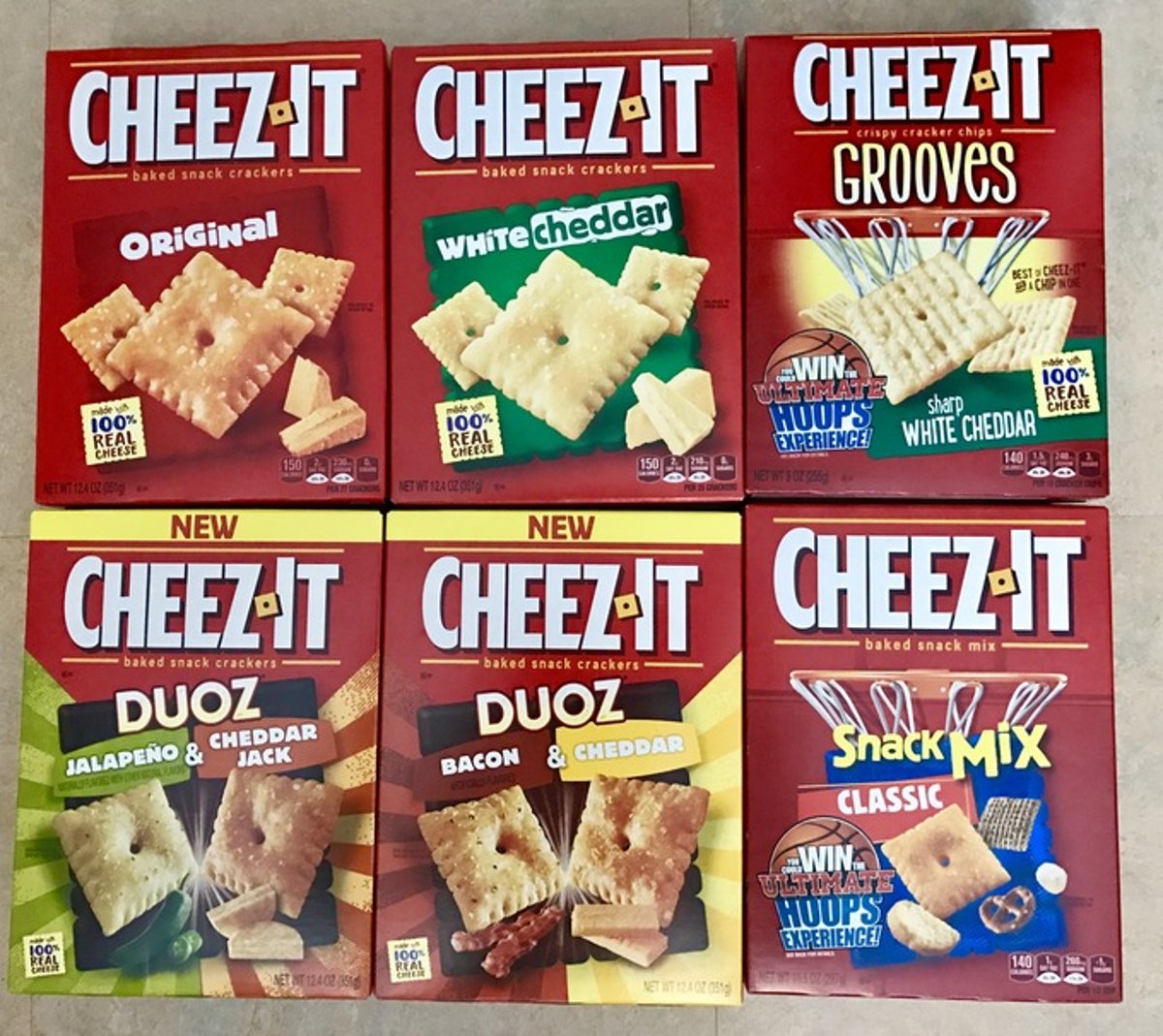 The Unofficial Ranking of Cheez It Flavors
