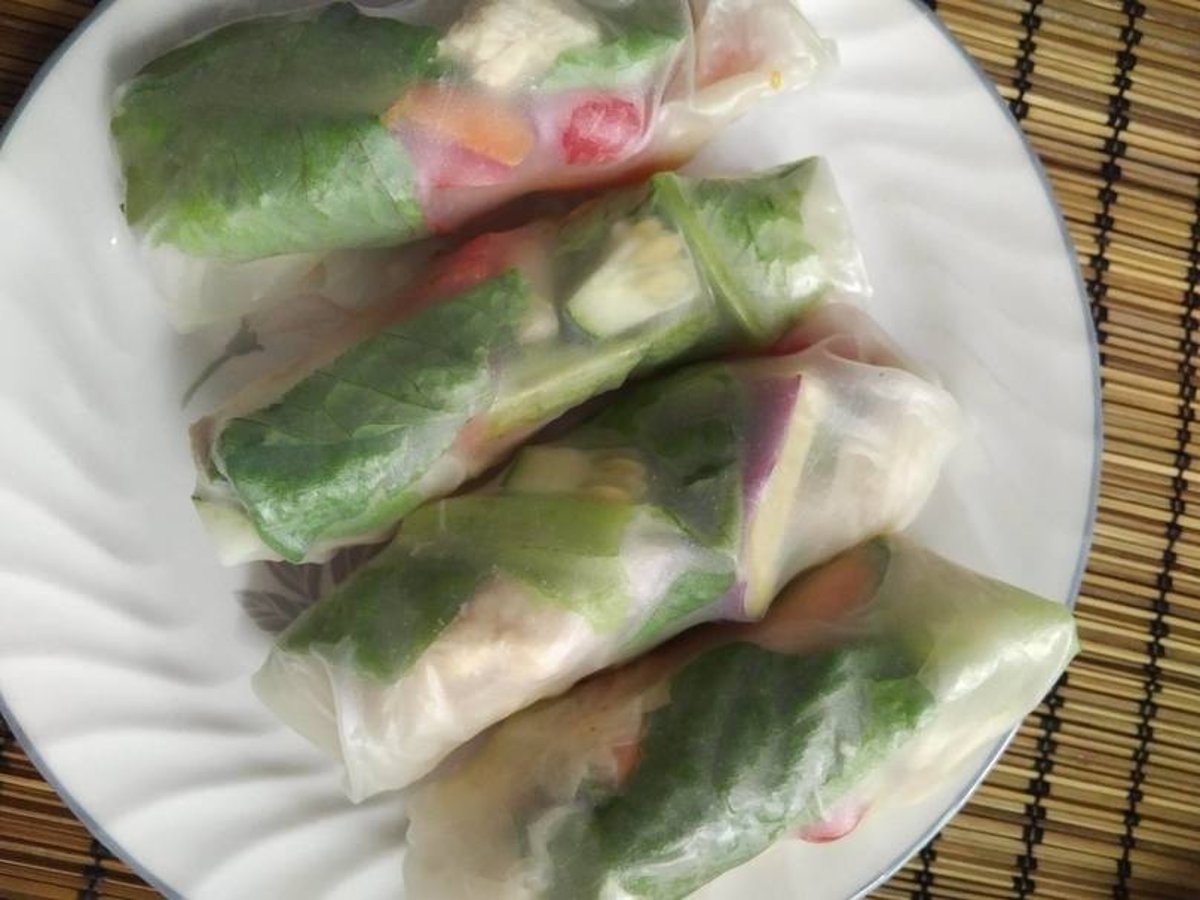 15-Minute Homemade Salad Roll Recipe