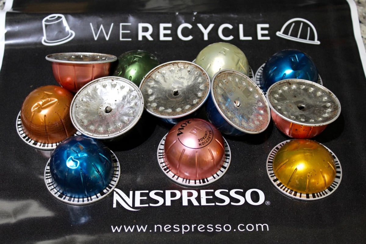 Nespresso Recycles Used Coffee Capsules for Free