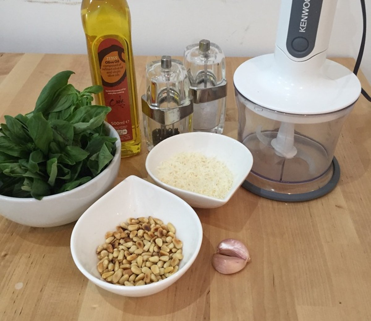 How to Make Classic Basil Pesto in 10 Minutes