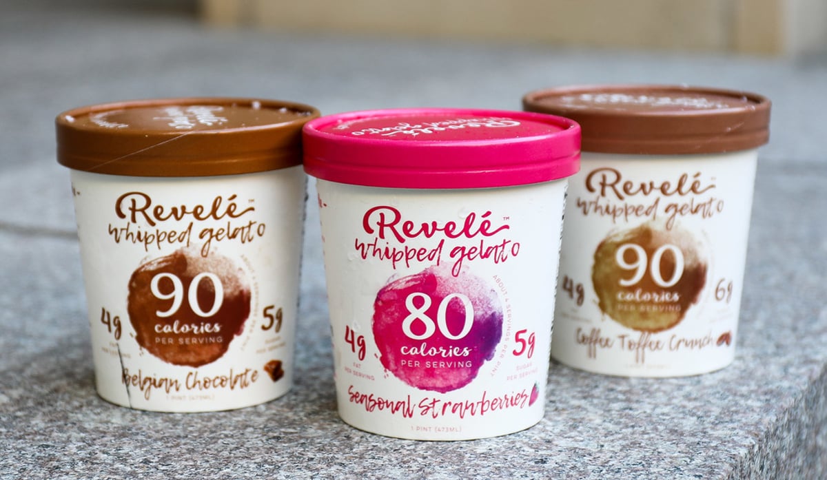 New Revelé Low-Calorie Gelato Could be a Rival for Halo Top