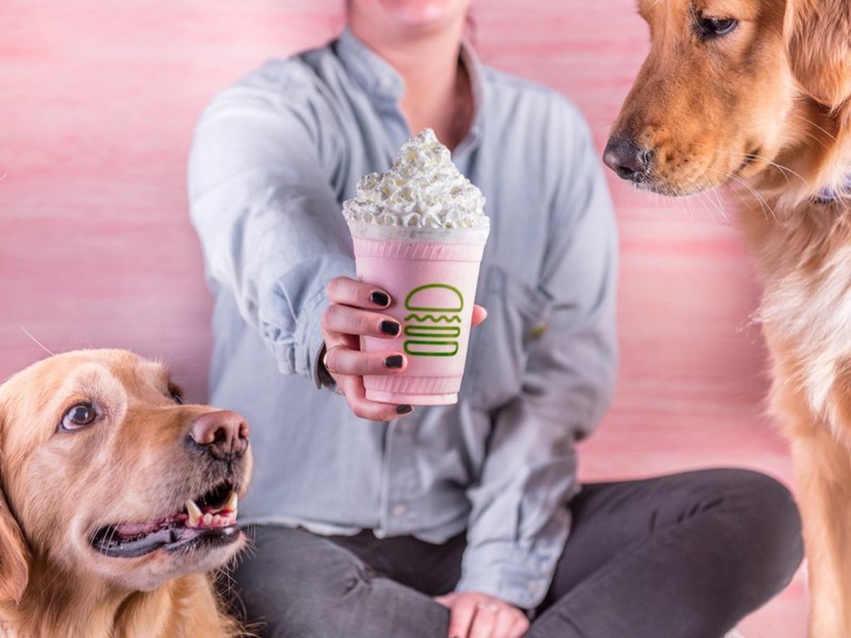 Shake Shack's New Love Shack Shake Is Topped with Glitter