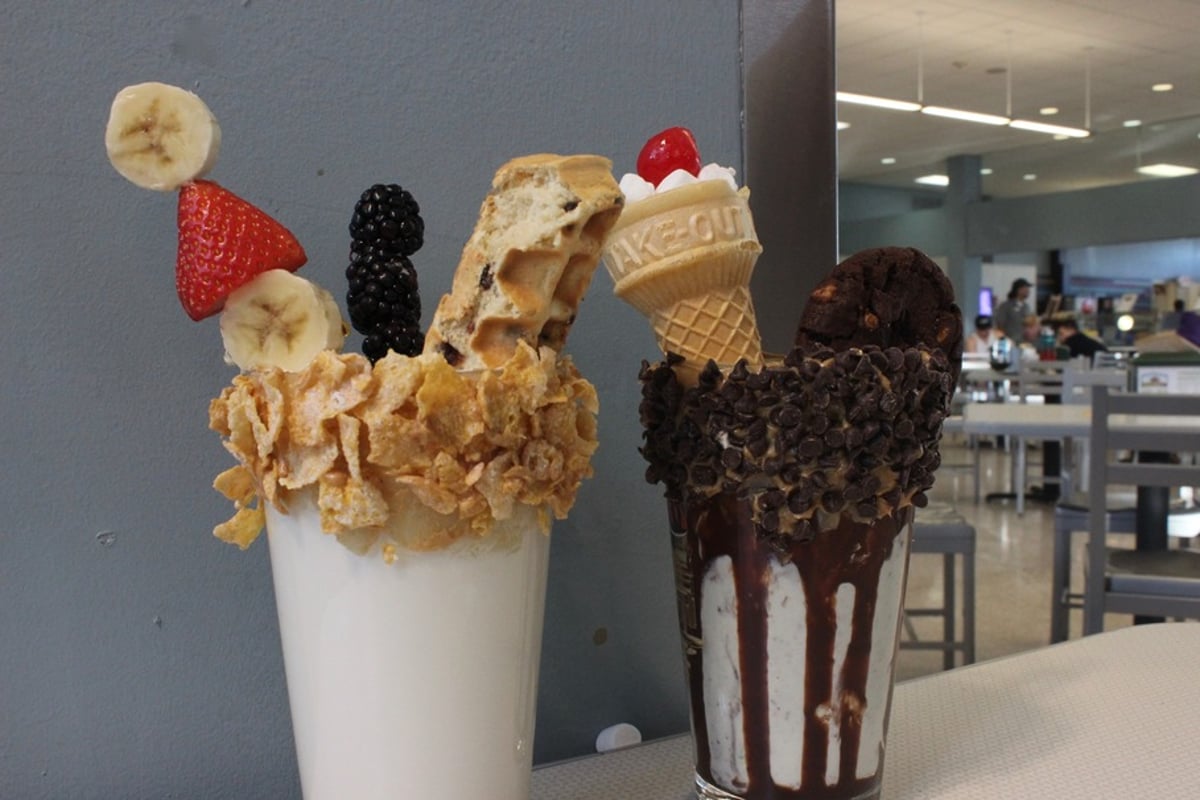 I Made Gourmet Milkshakes With Only Dining Hall Ingredients