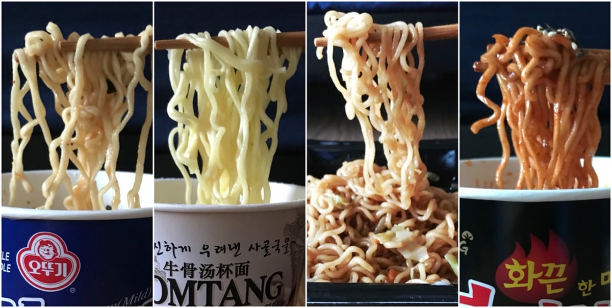 Rate your favorite trendy cup noodles in 2018
