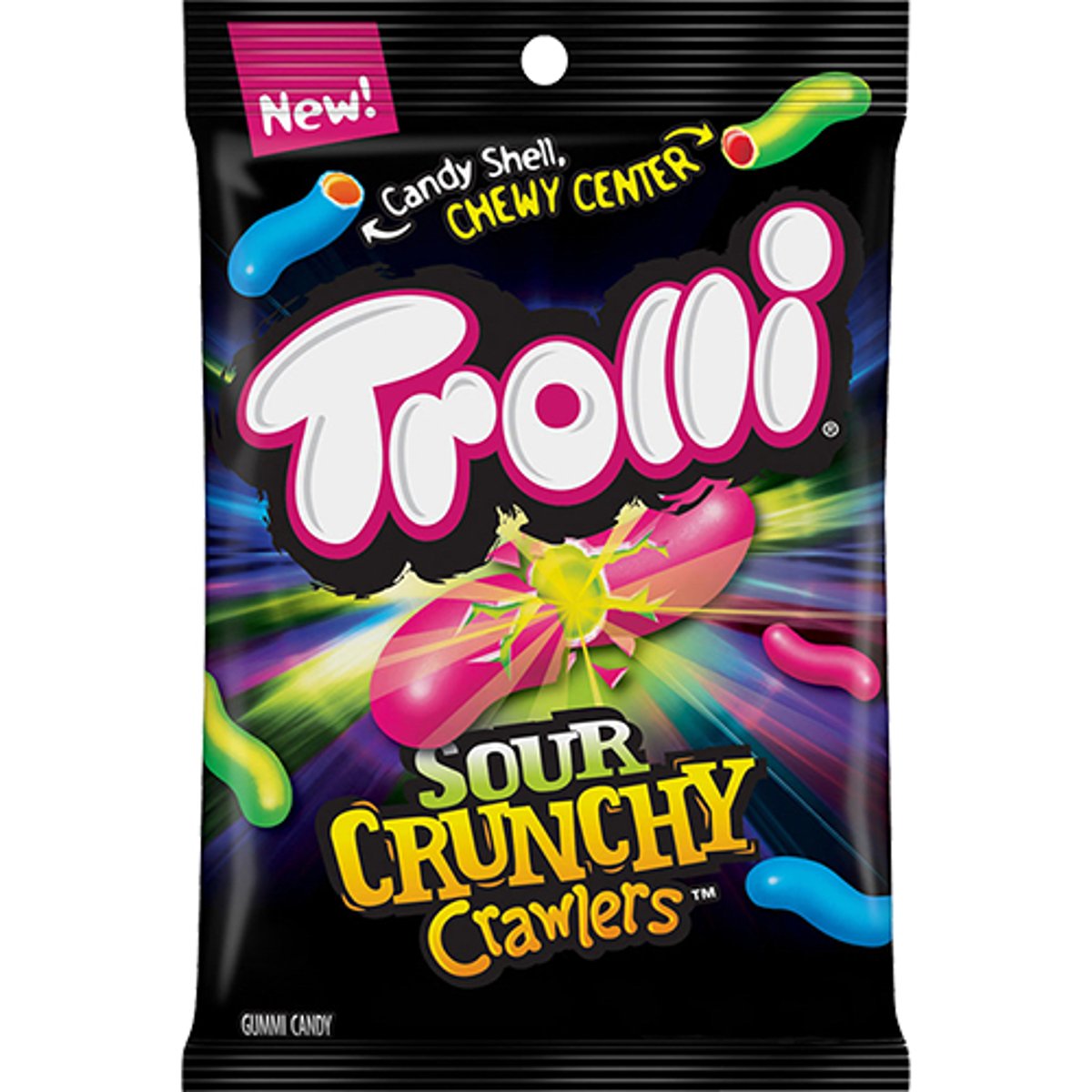 Trolli Crunchy Crawlers Are Here In Time For National Gummi Worm Day