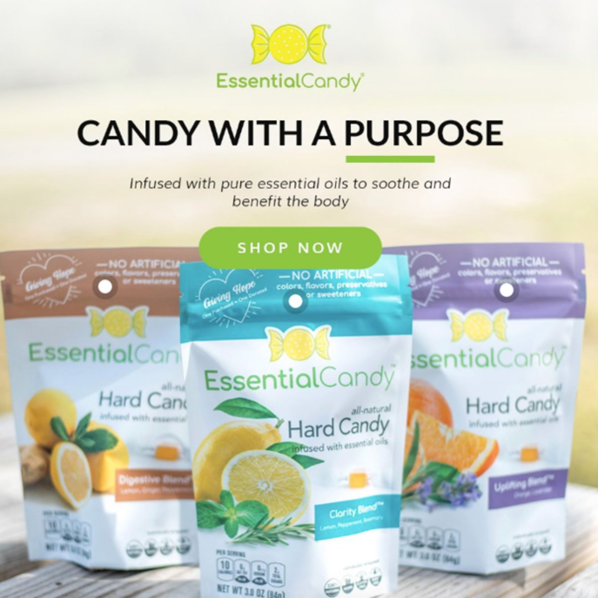 Essential Candy Introduces Essential Oil Hard Candies And I'm Obsessed