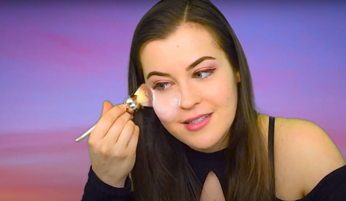 How To Do a Full Face of Makeup with Food