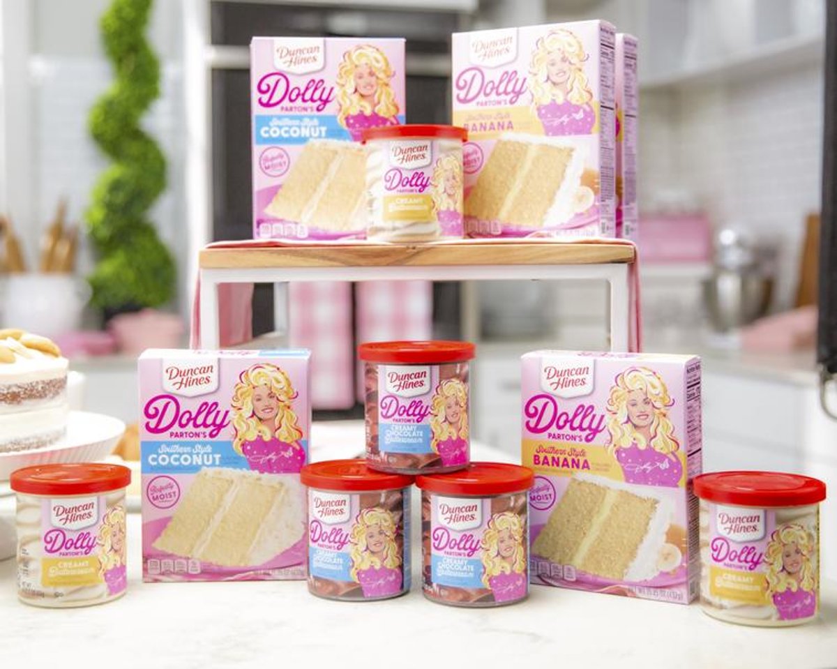 Dolly Parton and Duncan Hines Release Southern-Inspired Cake Mix Line
