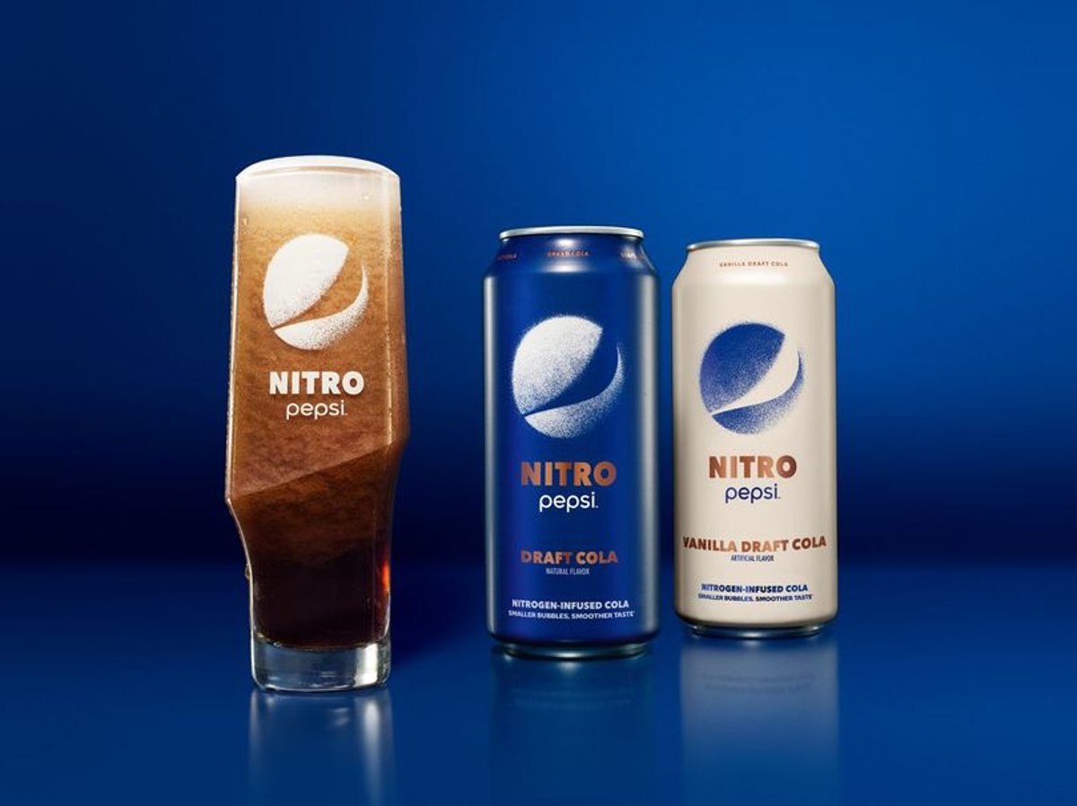 Pepsi Drops New Nitrogen-Infused Cola in Two Flavors