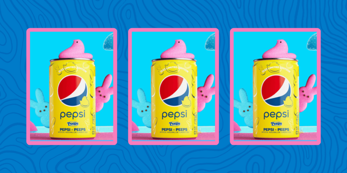 There's A Limited-Edition Pepsi And Peeps Soda For Spring