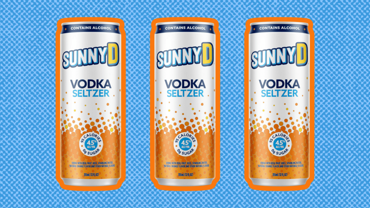 SunnyD Vodka Seltzers Are Available This Week & I’m Dying To Try Them