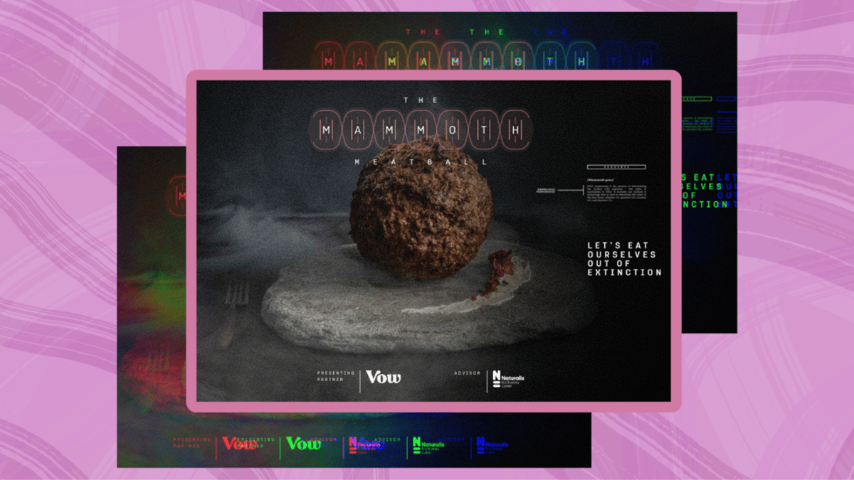 ICYMI, Scientists Created A Woolly Mammoth Meatball