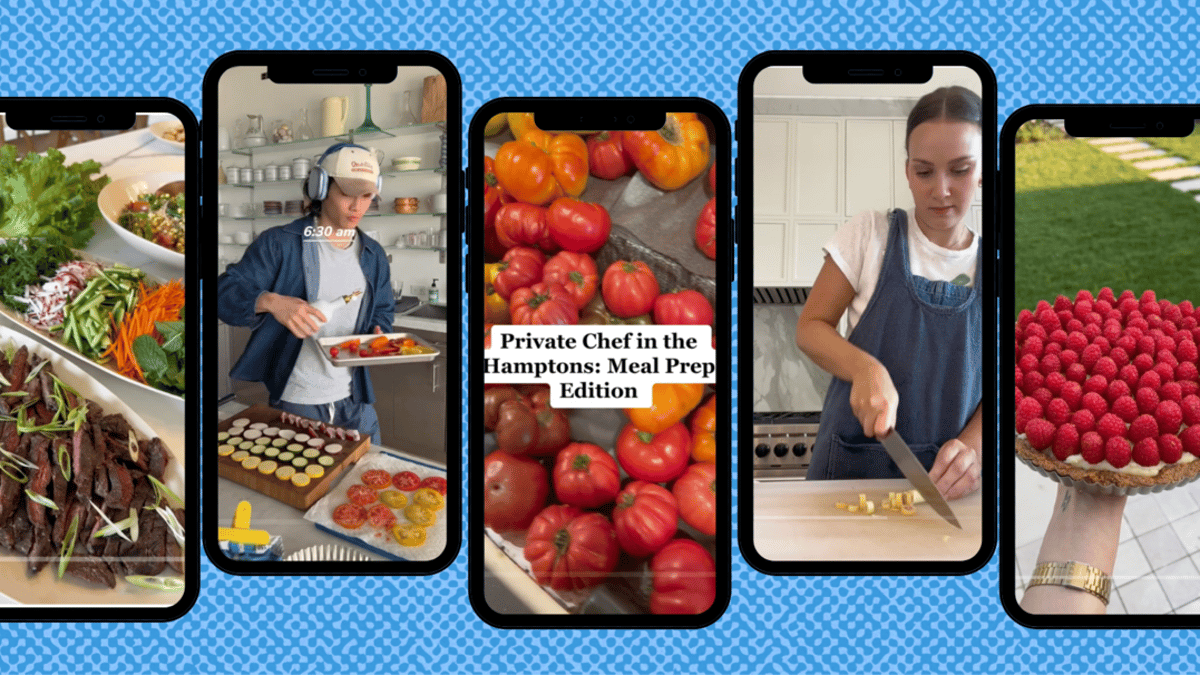 The Private Chefs In The Hamptons You Should Be Following On TikTok