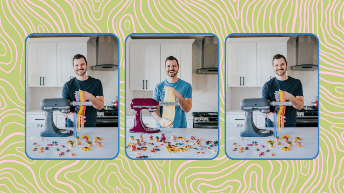 Danny Freeman Celebrates Pride Through Pasta