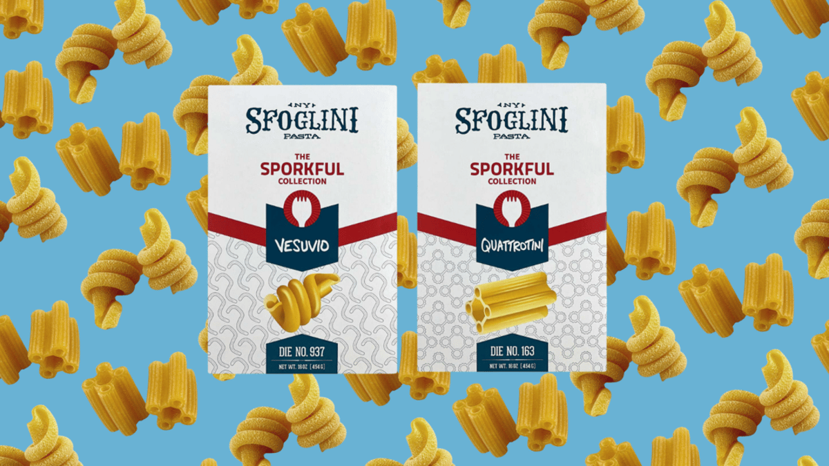 Sporkful Is Releasing New Pasta Shapes That Look As Cool As Cascatelli
