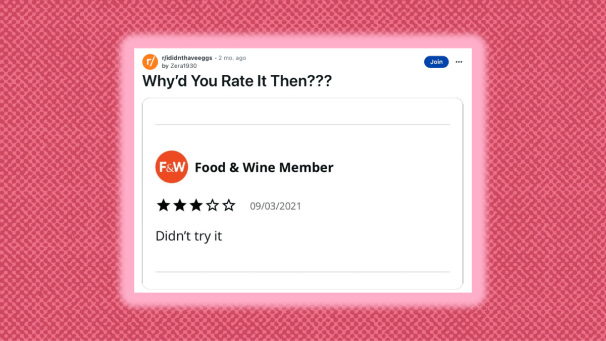 Here Are The Most Unhinged Recipe Comments