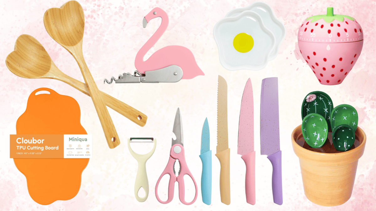 These Cute Kitchen Utensils Are Ideal For Artsy College Girlies