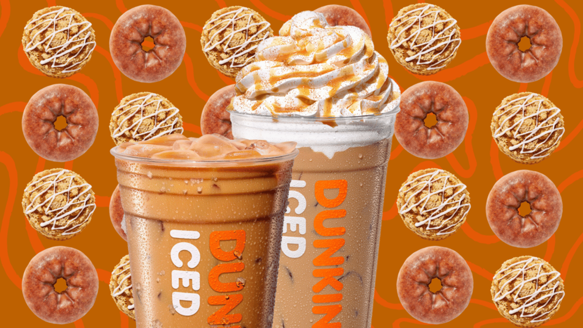 The Dunkin' Fall Menu For 2023 Has Officially Dropped