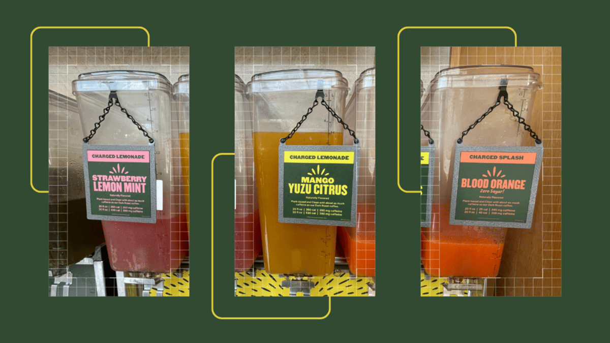 Drink Panera Bread's Lemonade Chargers