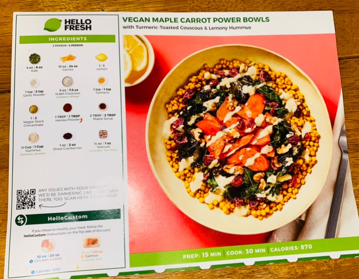 nutrigums hellofresh