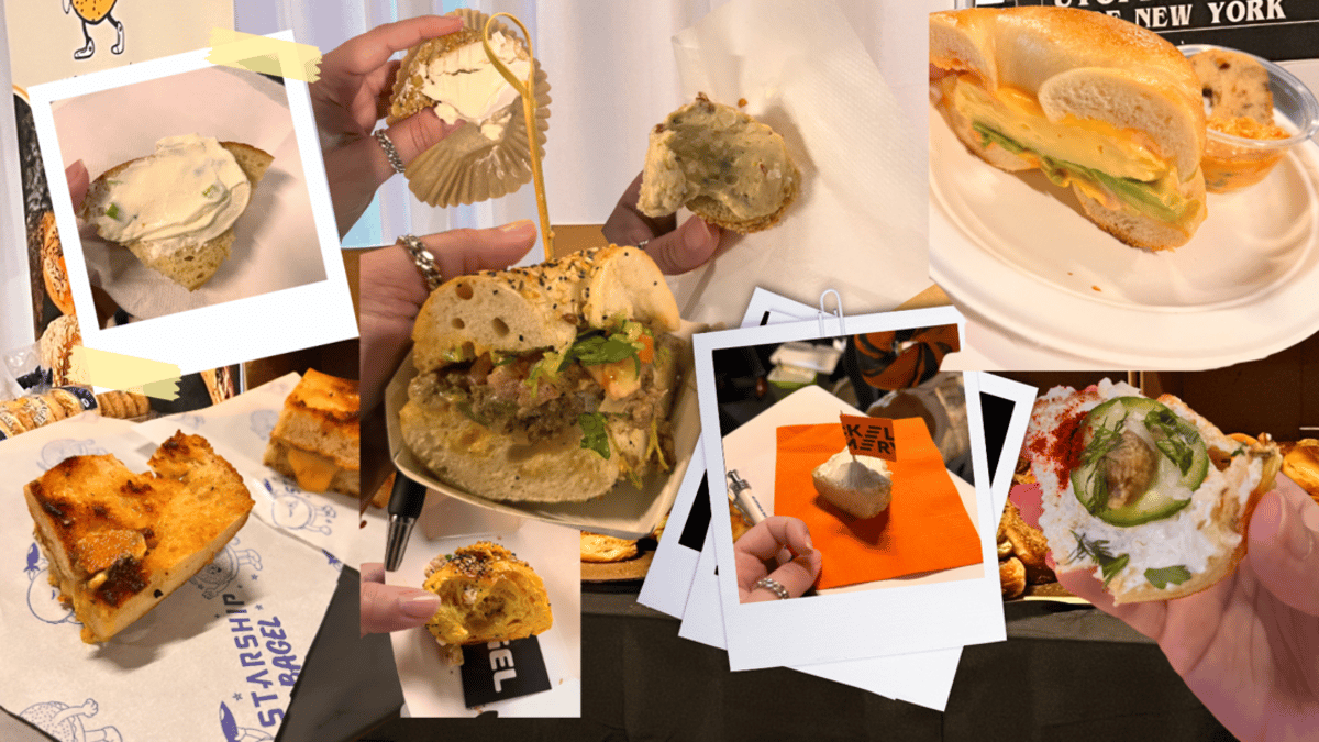 I Ate Almost A Dozen Bagel Samples At New York BagelFest