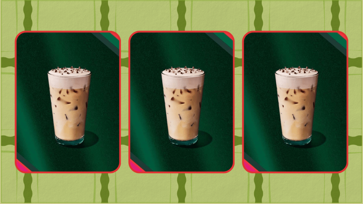 Starbucks Drops New Iced Merry Mint White Mocha Holiday Drink