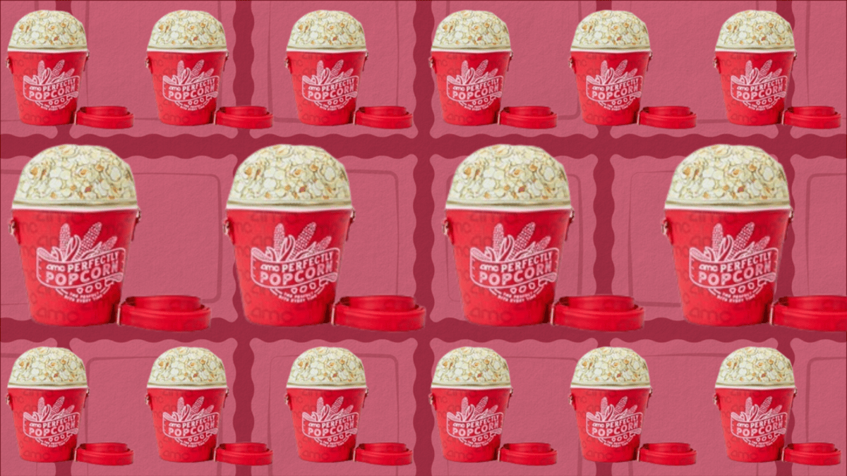AMC Theatres Partnered With Loungefly For A Popcorn Crossbody Bag