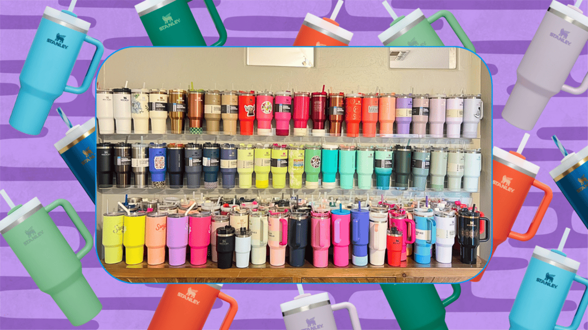 This Stanley Cup Collector Has Over 100 Tumblers