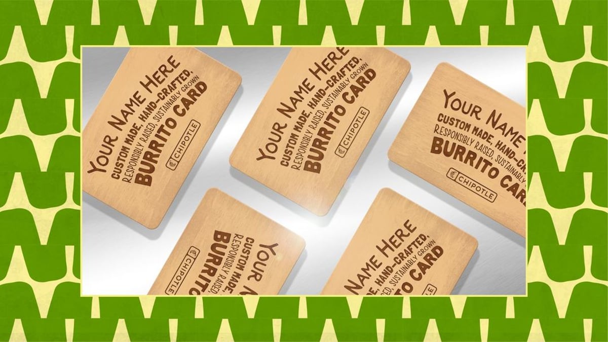 How To Apply To Win Chipotle’s Celebrity Card