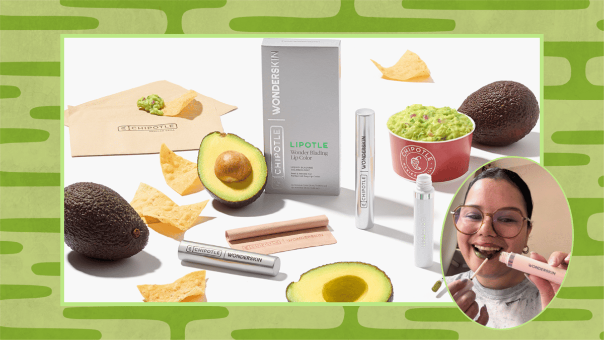 Chipotle & Wonderskin Made A Burrito-Proof Lip Product