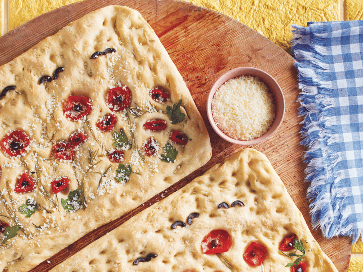 This Focaccia Bread Will Have You Feeling Like You're In A Field Of Poppies