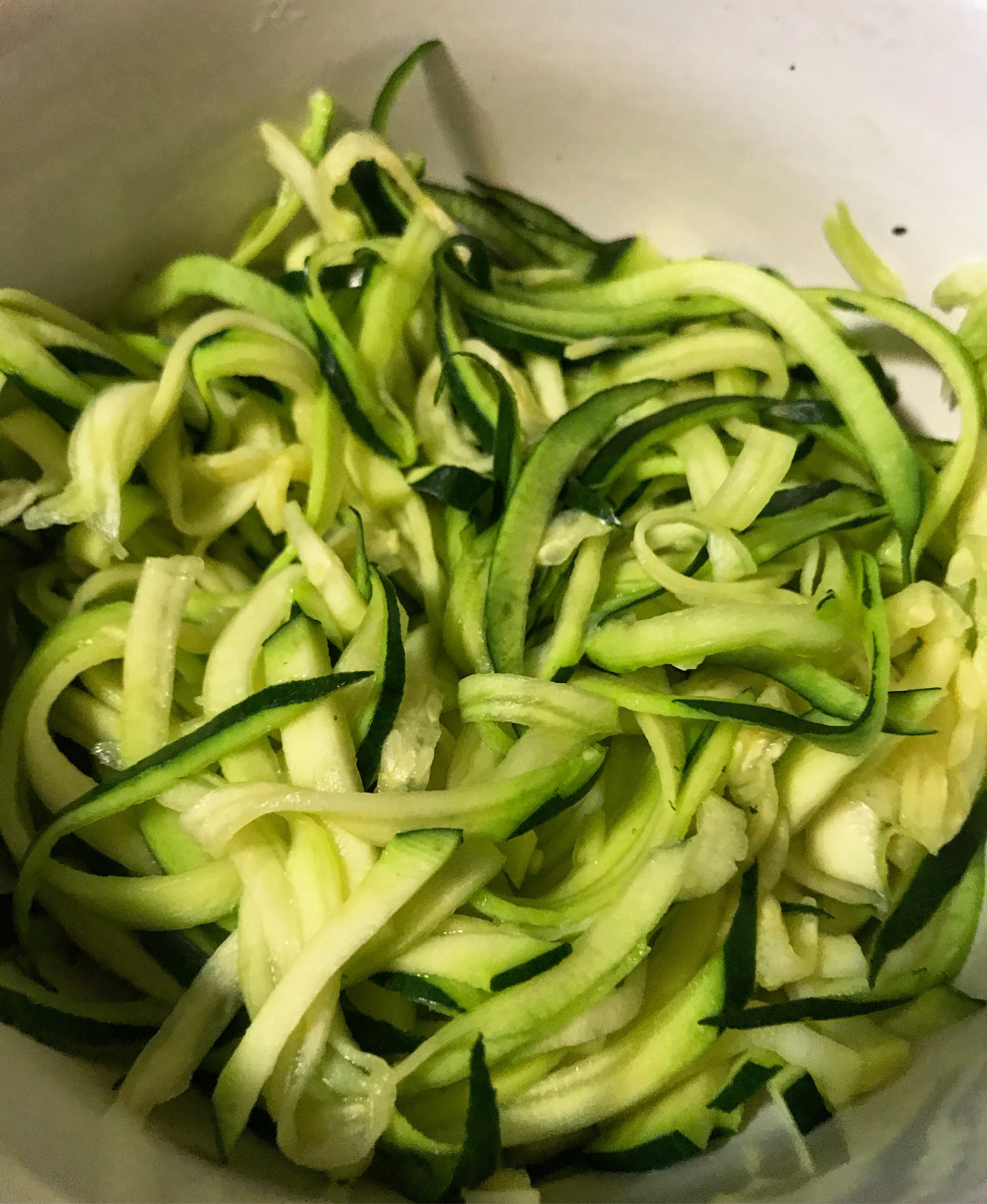 how to cook courgette noodles in microwave
