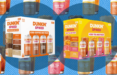 Move Over Hard Seltzers, Dunkin’ Spiked Iced Coffee & Tea Is Coming