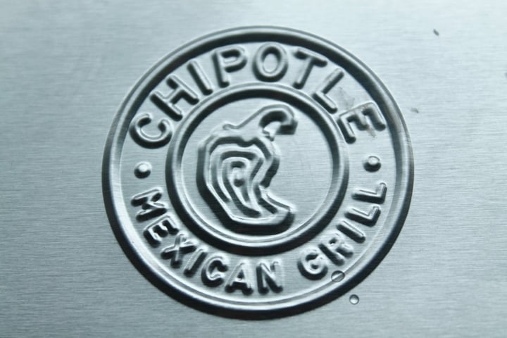 chipotle logo white